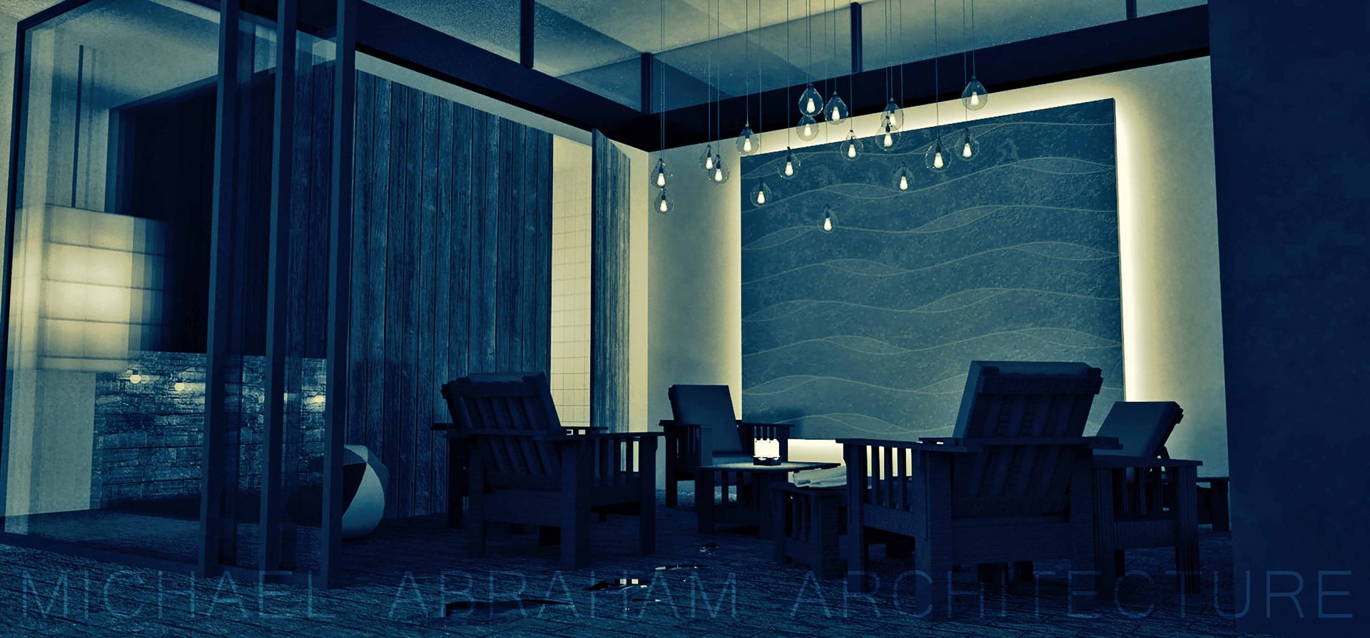 MODERN POOL HOUSE - Michael Abraham